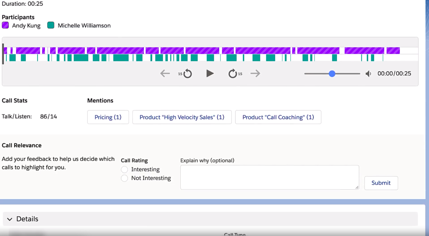 Salesforce Einstein Call Coaching Deep Dive | - beplay体育极光
