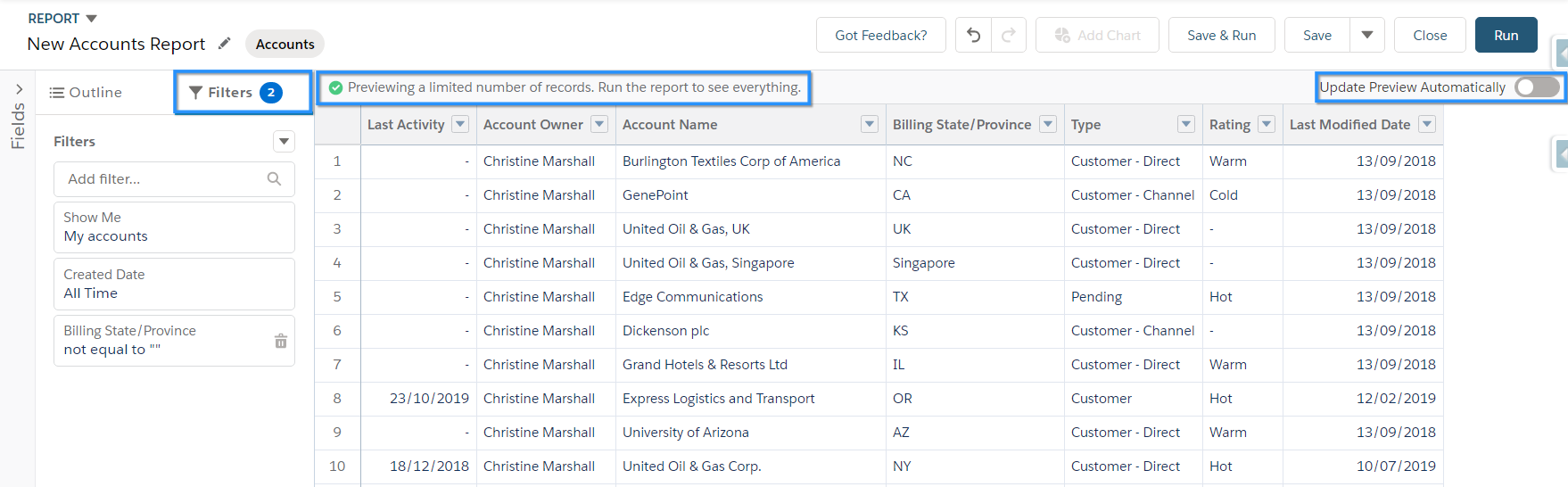 如何在Salesforce |中创建报告Salesforce Ben - beplay体育极光