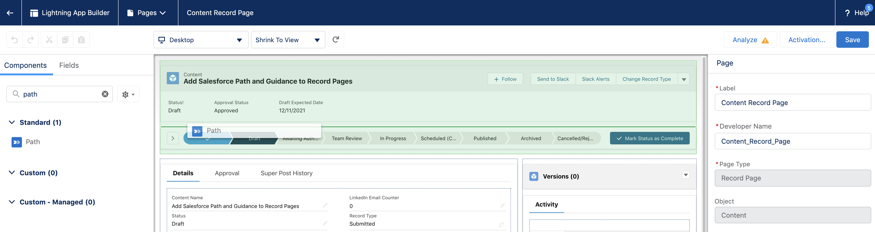 在6个简单步骤中启用Salesforce路径| - beplay体育极光