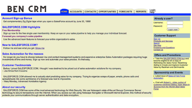 爆炸性新闻:Salesforce Ben将发布“Ben CRM”| - beplay体育极光