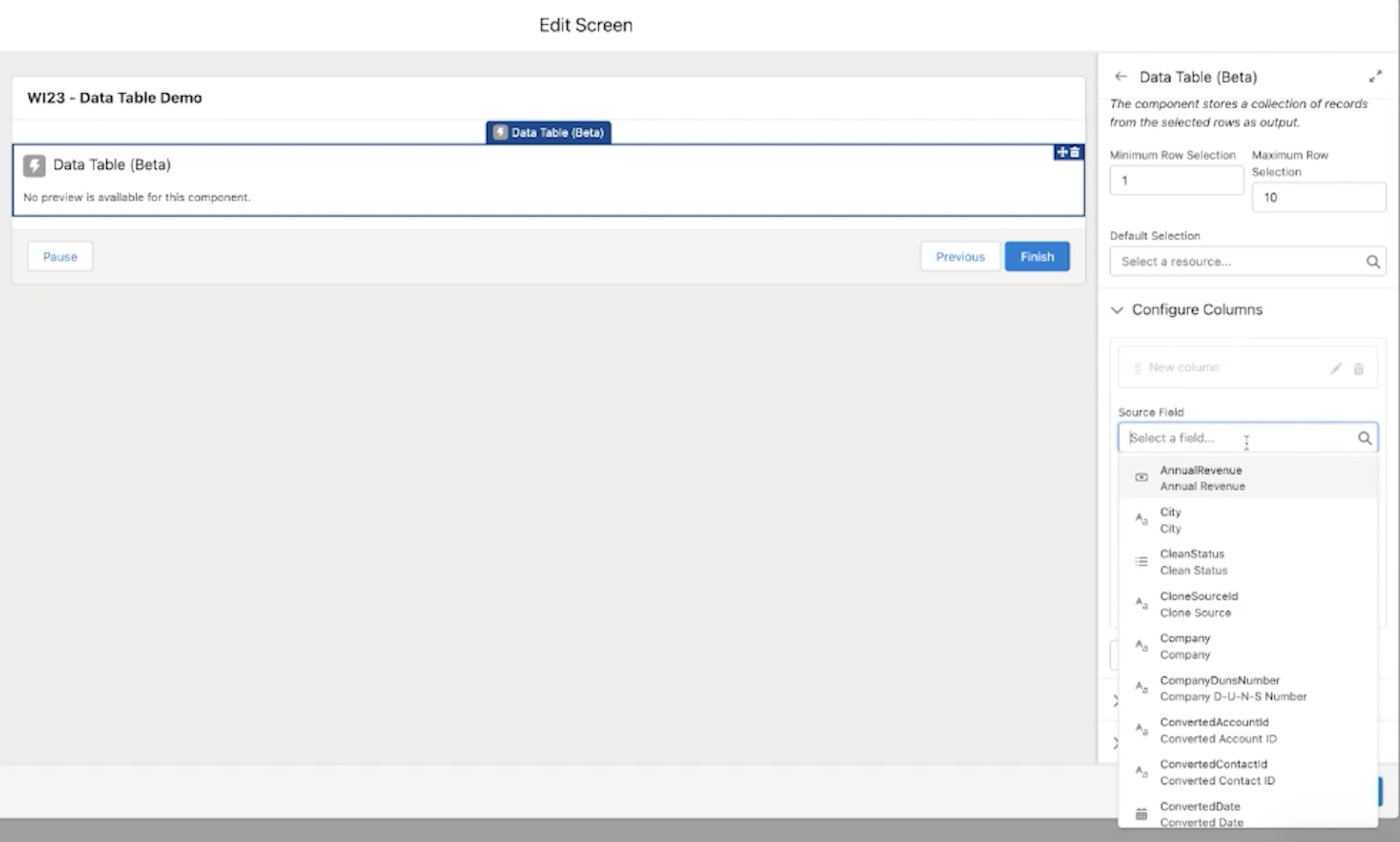 Salesforce数据表流组件:快速概述 - beplay体育极光